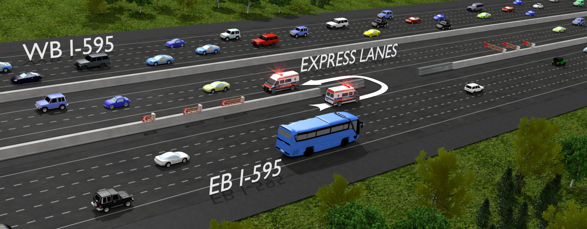 I-595 Express Lanes | Versilis
