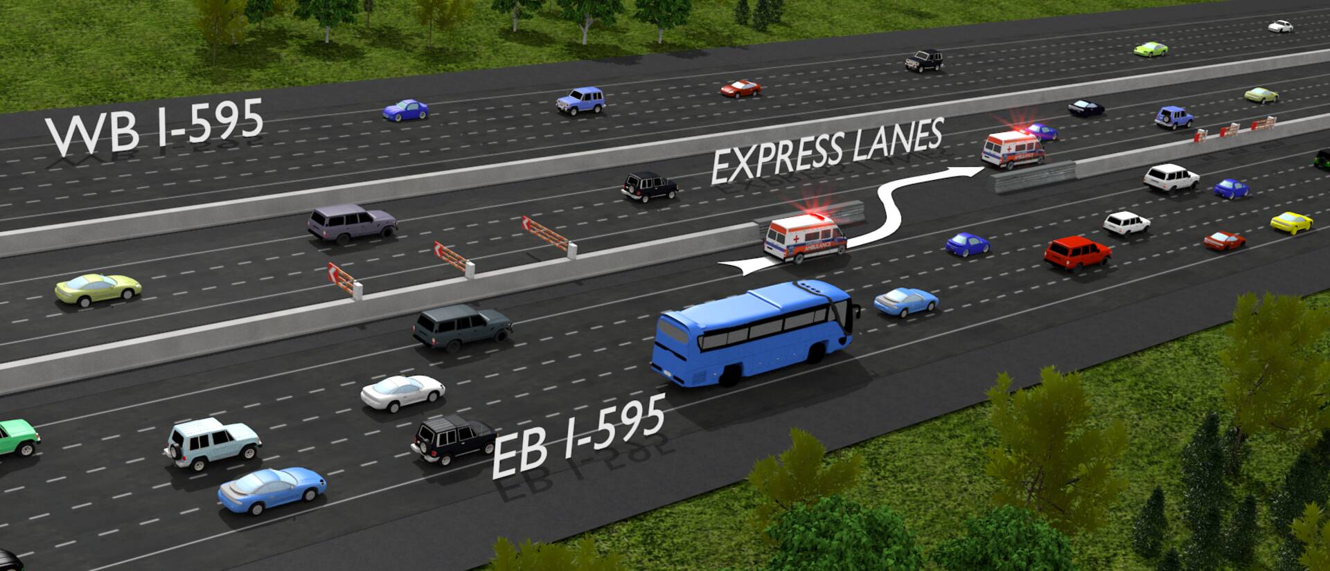 I-595 Express Lanes | Versilis